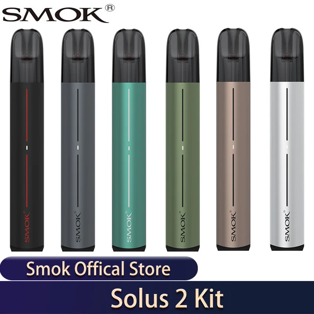 Original SMOK SOLUS G Pod Kit Vape 15W 700mAh With SOLUS, 48% OFF
