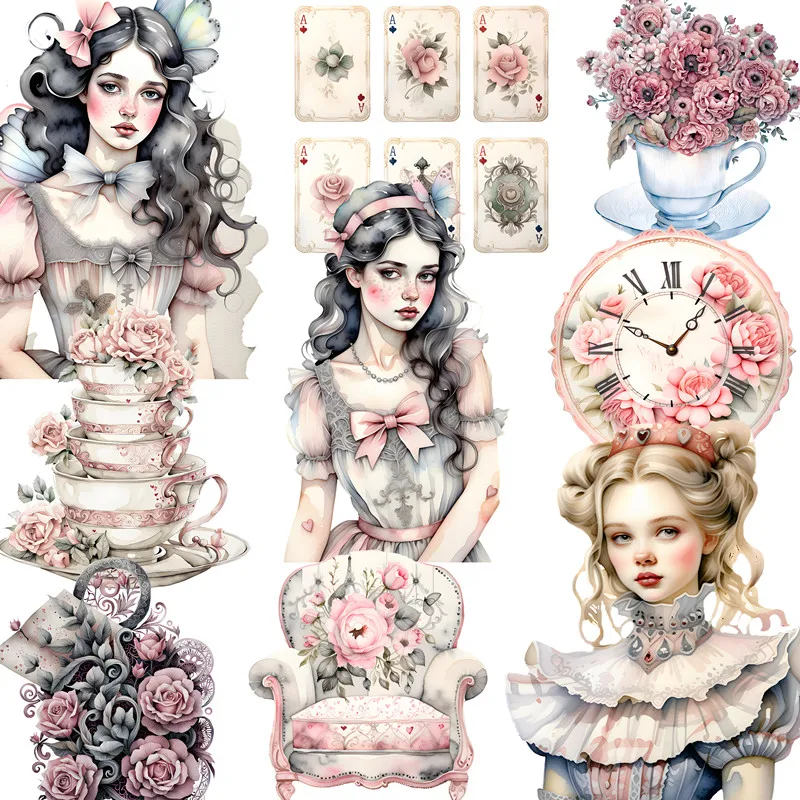 Fairy-tale-girls-Stickers-Crafts-And-Scrapbooking-stickers-kids-toys ...