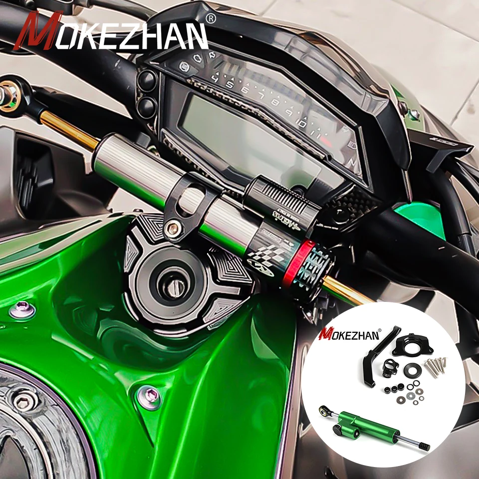 Motorcycle-Steering-Damper-Bracket-Mount-For-Kawasaki-Z1000-Z-1000-2014 ...
