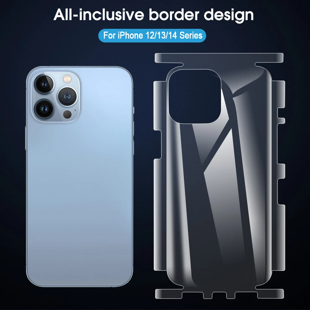 13 Pro Back Film For Iphone 13 12 Pro Max 13 Mini Protective Film Back ...