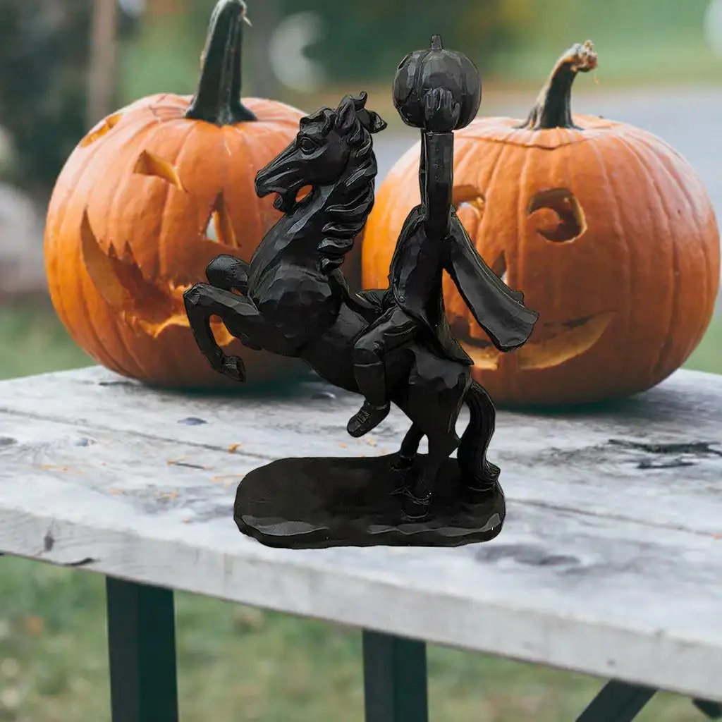 Scary Headless Horseman Stencil