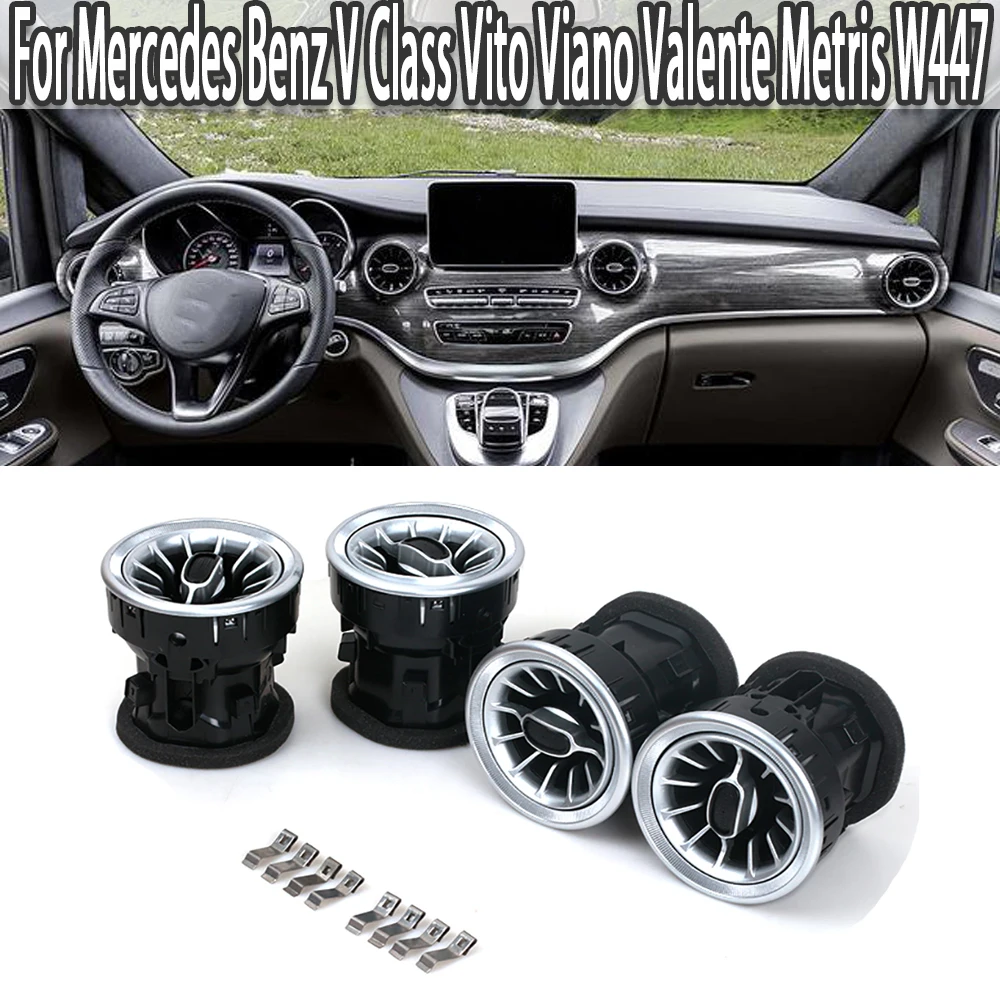 Car-Front-Dashboard-AC-Air-Condition-Vent-Outlet-Turbo-Interior-Trim ...