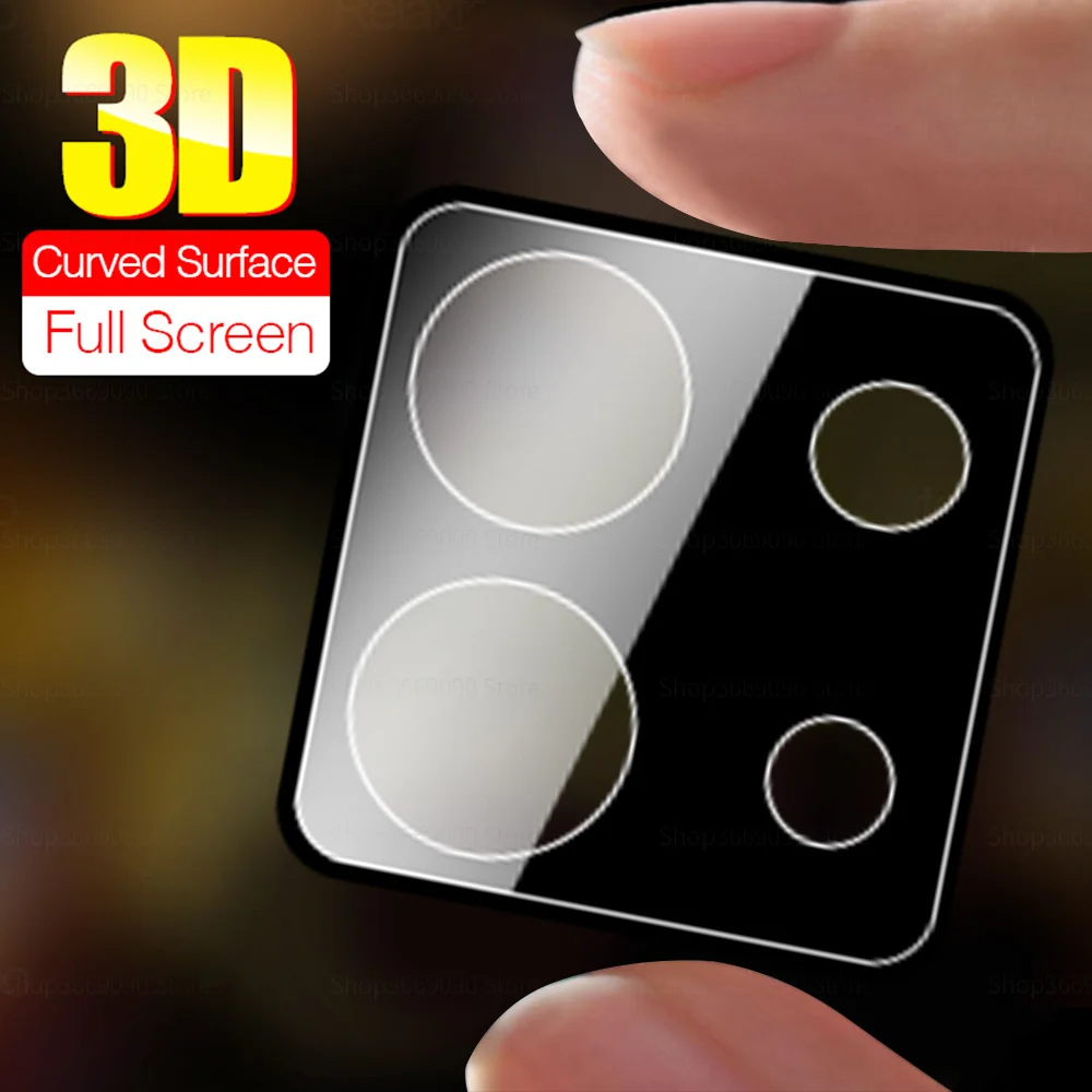 3D Curved Tempered Glass Camera protective Case For Xiaomi Poco X6 Poko ...