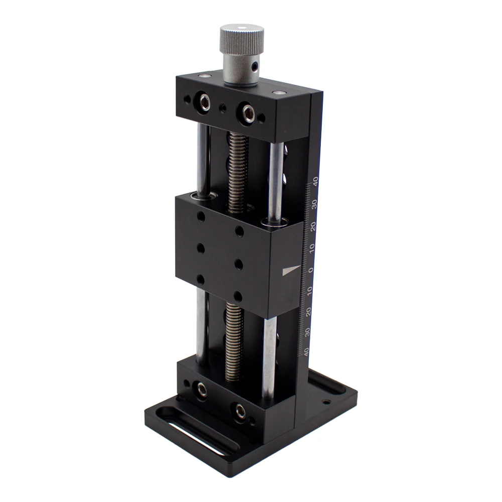 80x60mm Z-axis Manual Column Lifting Platform Laboratory Optical ...