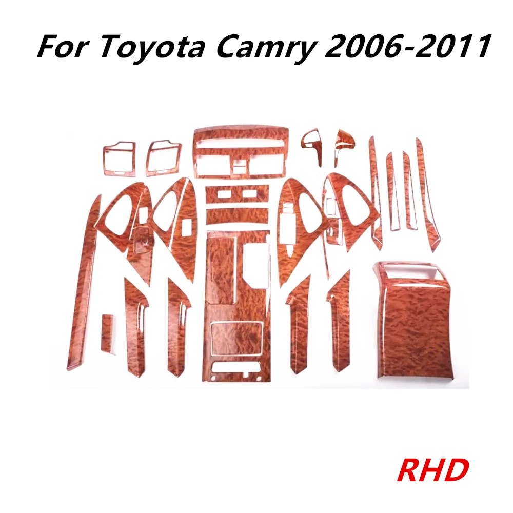 RHD for Toyota Camry 2006 2007 2008 2009 2010 2011 Accessories Wood ...