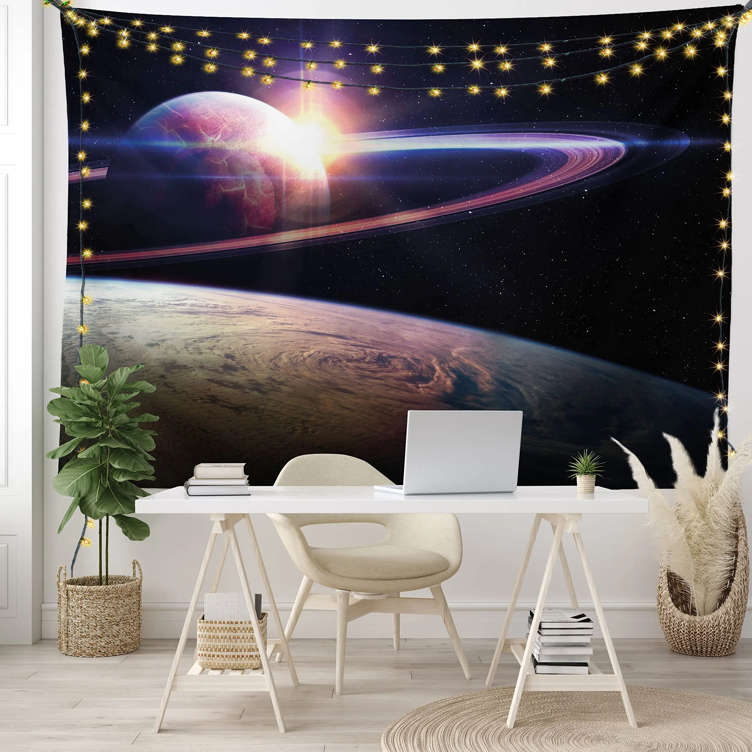 Earth Time Spacecraft Tapestry