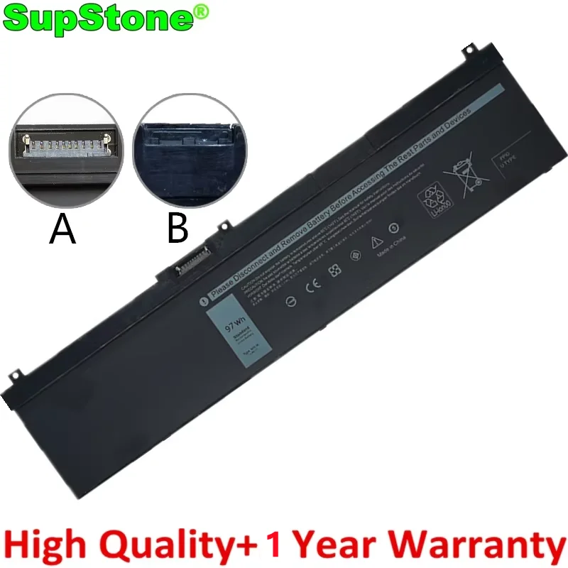 SupStone Origin NYFJH 5TF10 Laptop Battery For Dell Precision 7530 7540 ...