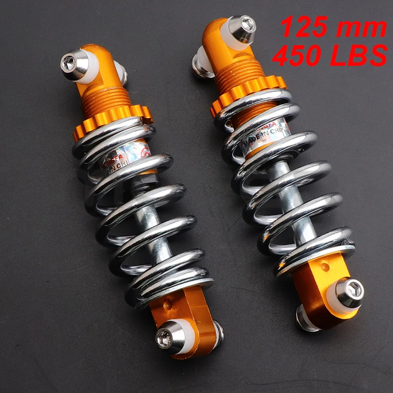 With-Screws-125mm-Rear-Spring-Shock-Absorbers-450LBS-Fit-For-Electric ...