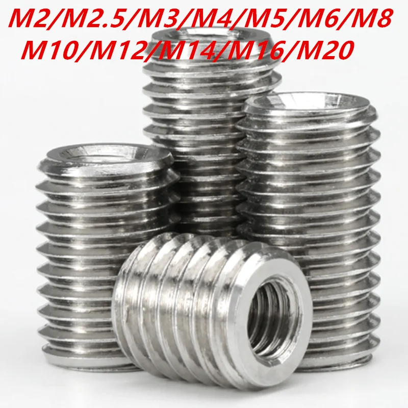 M2-M20 stainless steel 304 inside outside thread Adapter screw wire ...