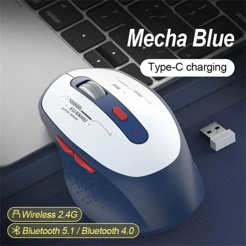 Bluetooth-3-0-5-0-Gaming-Charging-Mouse-Mute-Button-Third-Mock ...