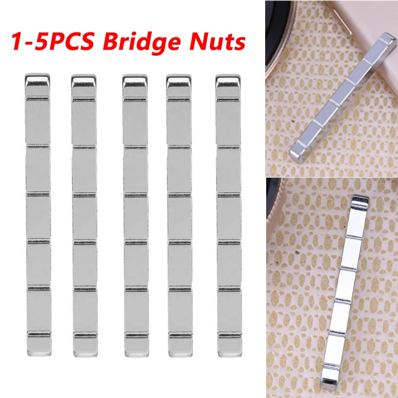 Stainless-Steel-Guitar-Nut-6-String-Slotted-for-ST-SQ-Style-Electric ...