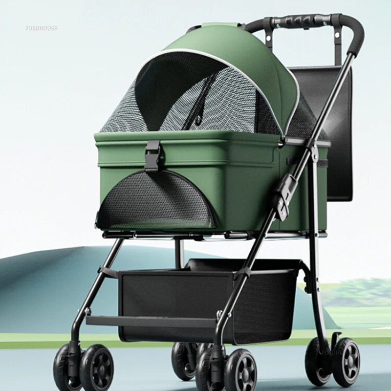 Detachable-Lightweight-Home-Pet-Strollers-Special-Foldable-Dog-Stroller ...