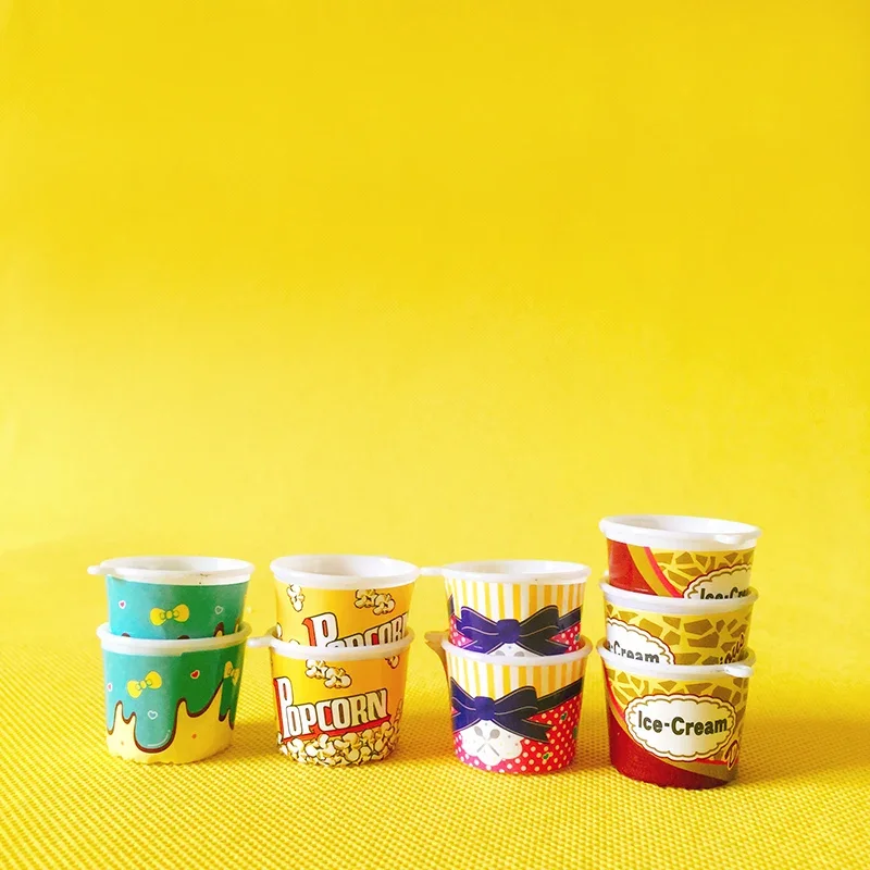 10pcs-popcorn-bucket-miniatures-dinnerware-cute-fairy-garden-gnome-moss ...