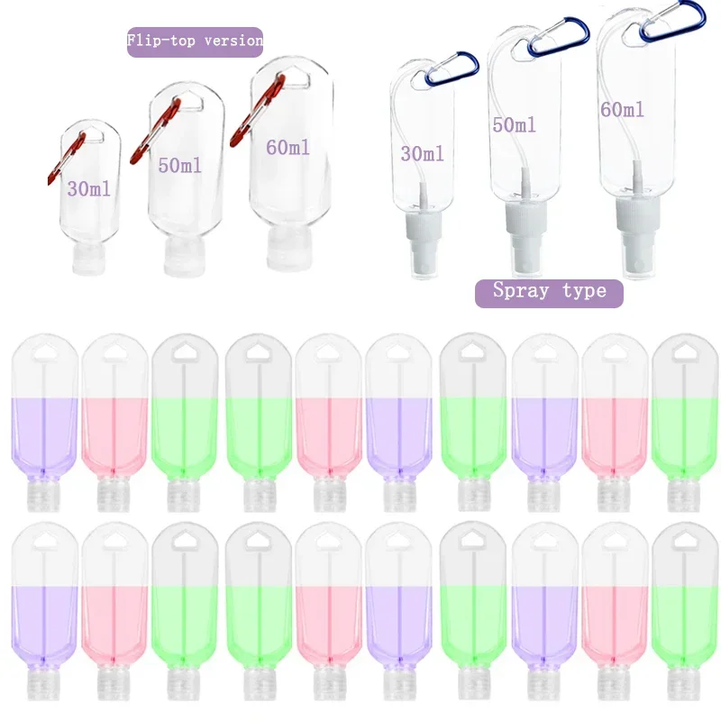 Botellas-rellenables-de-pl-stico-para-viaje-5-uds-30-50-60ml-con ...
