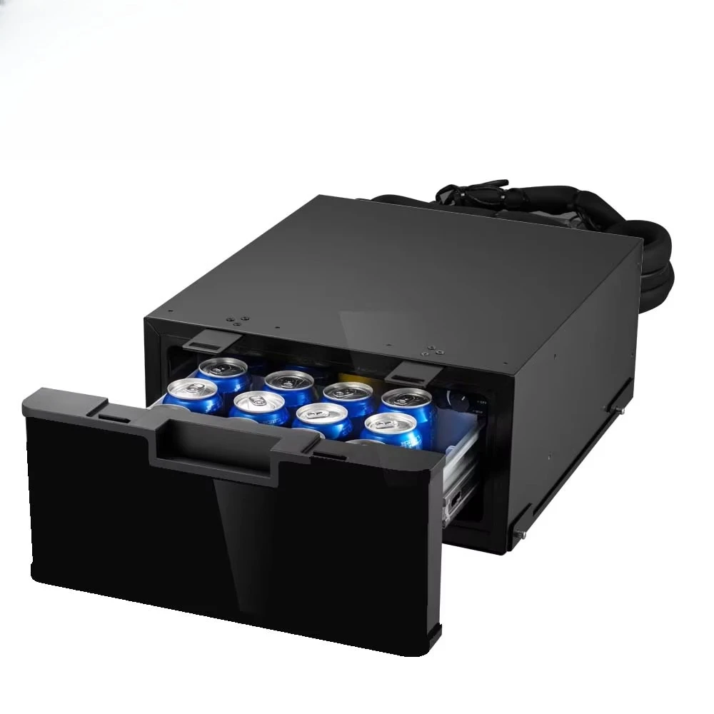 Cooling Drawer Car Fridge Low Noise 12V 24V Dc Compressor Built-in Type ...