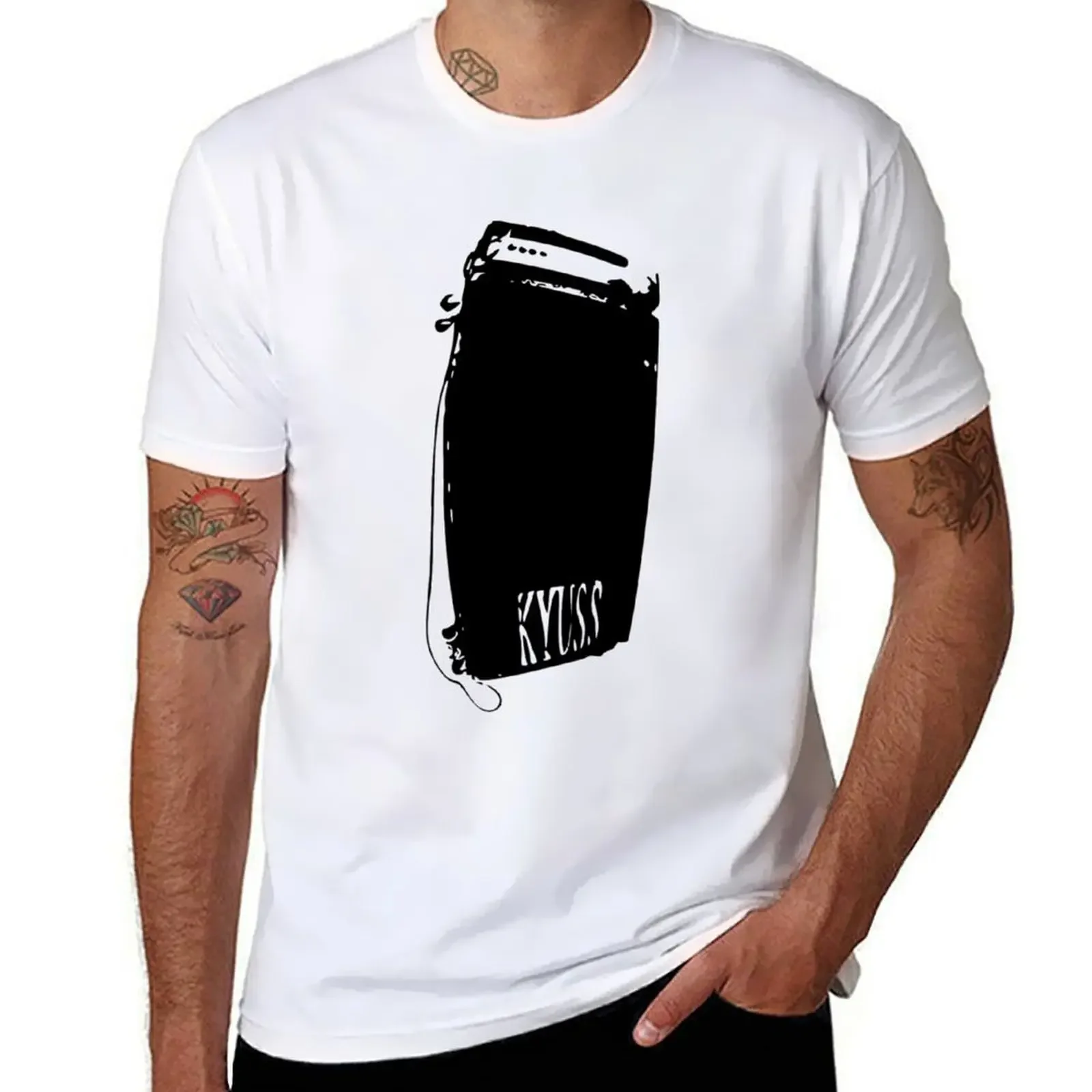 Kyuss-Amp-T-shirt-Sublime-Customizeds-Heavyweights-Plain-T-Shirt-For ...