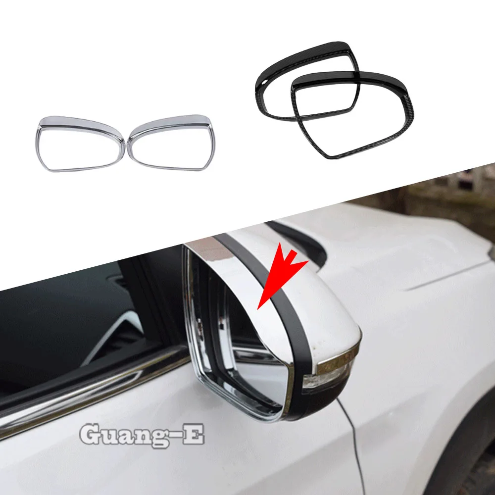 Car-Styling-Eyebrow-Rear-View-Side-Glass-Mirror-Trim-Frame-Rain-Shield ...