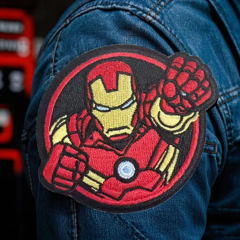 Spiderman Patch Superhero Iron-On / Sew-On Cloth Patch - Comic, TV ...