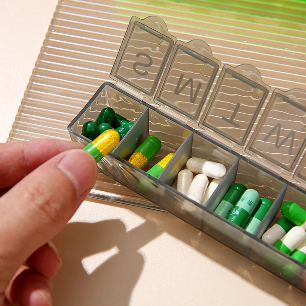 1-PC-7-Days-Weekly-Pill-Medicine-Box-Weekly-Tablet-Holder-Storage ...