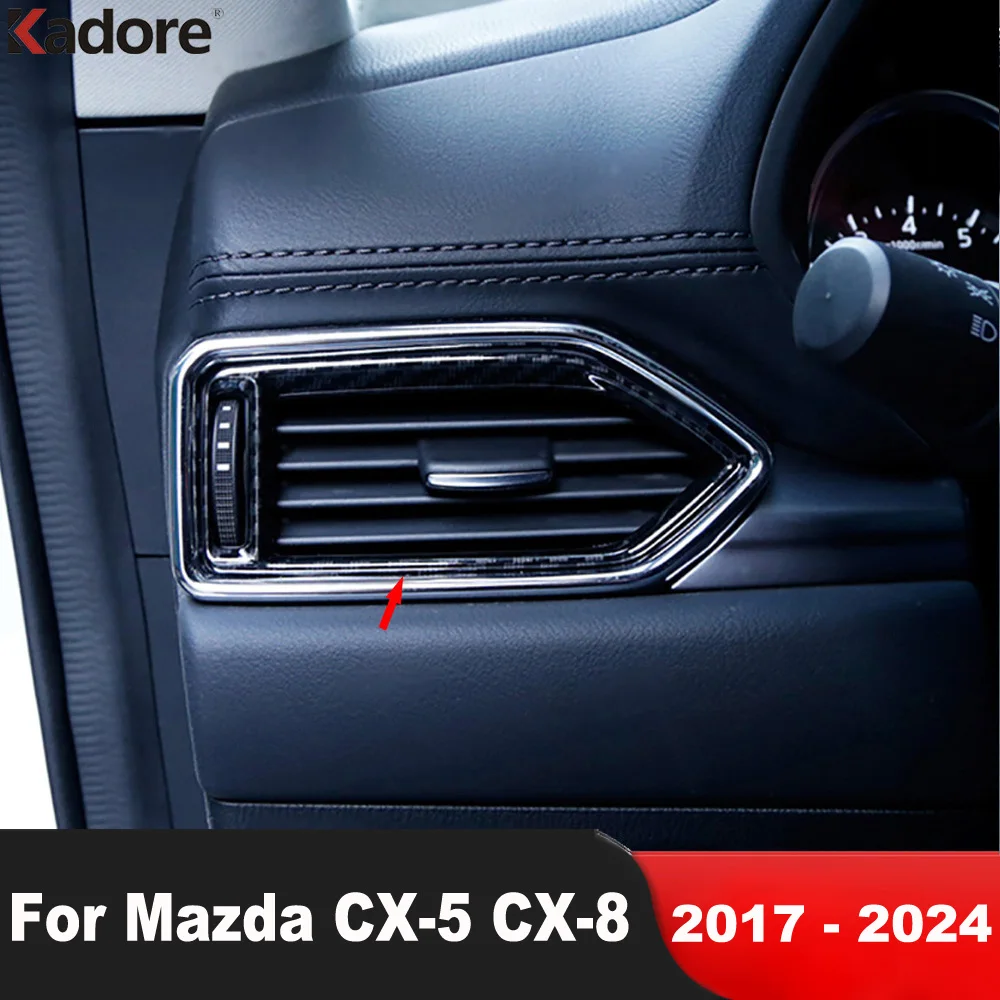 Car Air Condition Vent Outlet Cover Trim For Mazda CX-5 CX5 KF CX-8 ...