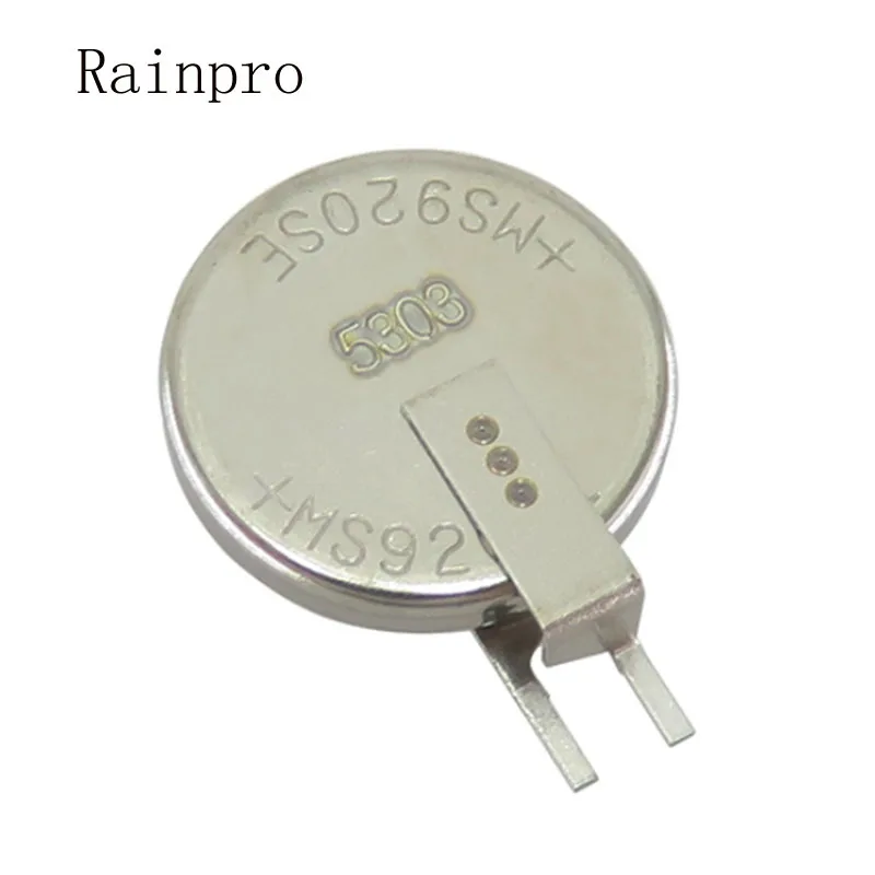 2PCS/LOT MS920SE-FL27E 3V rechargeable button backup battery is ...