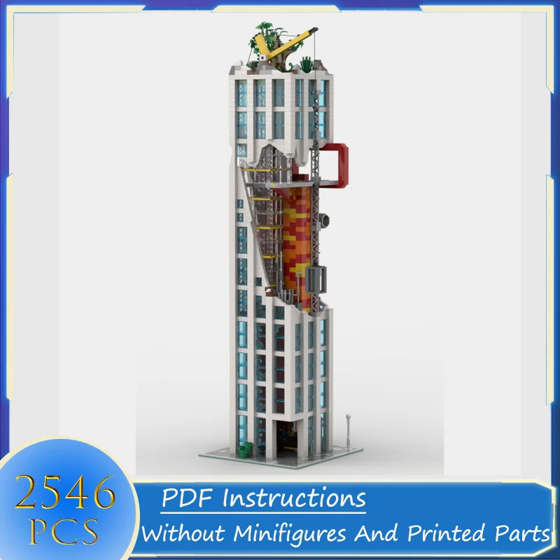 City-Street-View-Skyscraper-Moc-Modular-Model-Building-Blocks ...