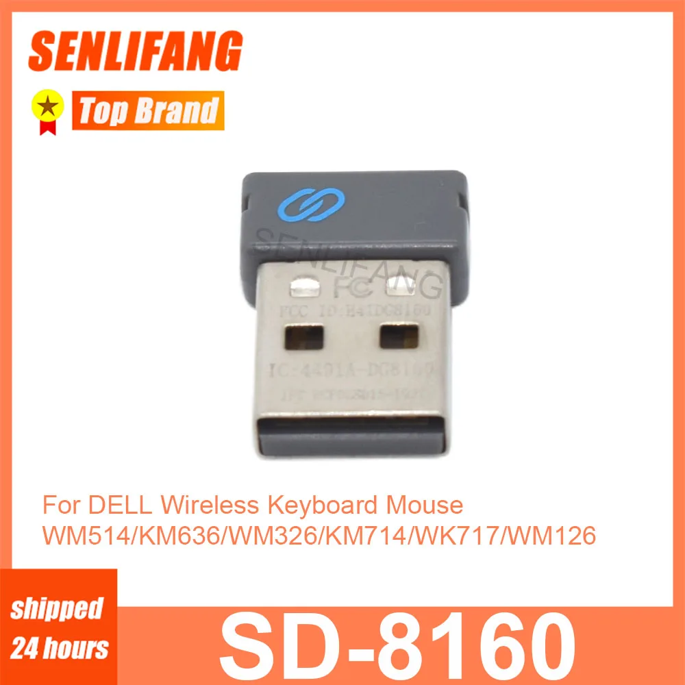 Receptor-conectado-USB-para-Dell-adaptador-de-mouse-sem-fio-para ...