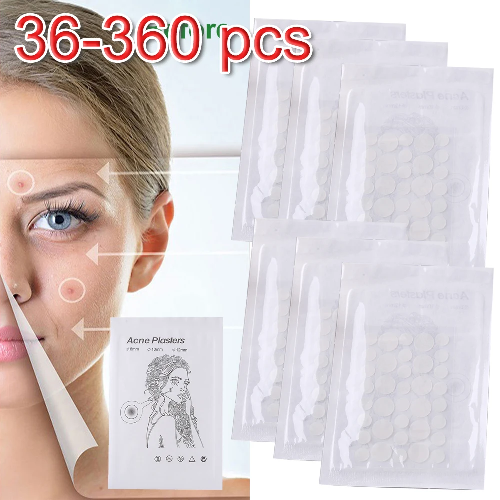 36 360pcs Acne Pimple Patch Hydrocolloid Acne Remover Sticker Invisible ...