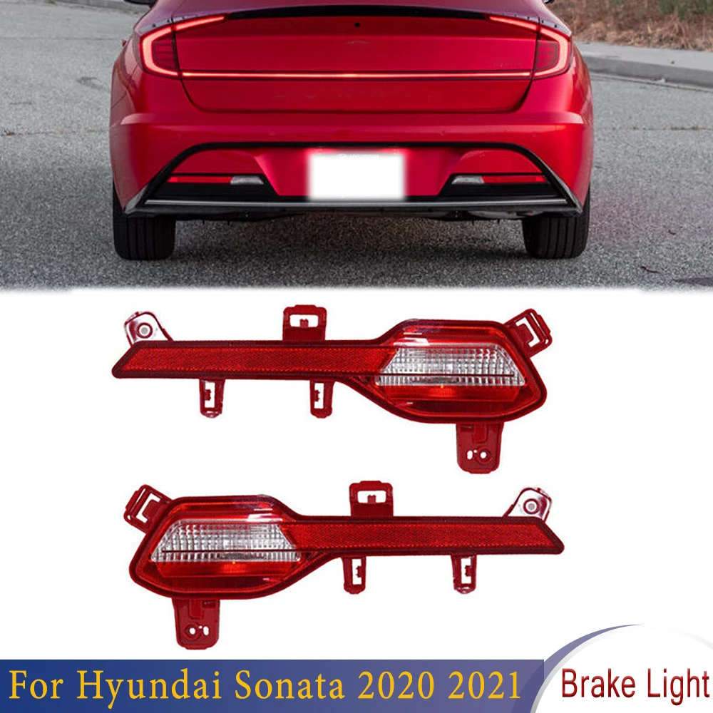 Rear-Bumper-Brake-Tail-Light-Reverse-Lamp-Reflector-lamps-Reflector-For ...