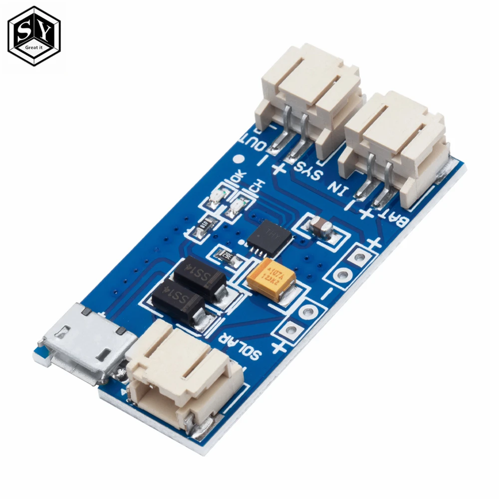 Mini-Solar-Lipo-Charger-Board-CN3065-Lithium-Battery-Charge-Chip-DIY ...