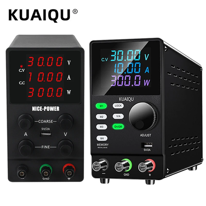 KUAIQU-300V-200V-1A-Programmable-Laboratory-DC-Power-Supply-Adjustable ...
