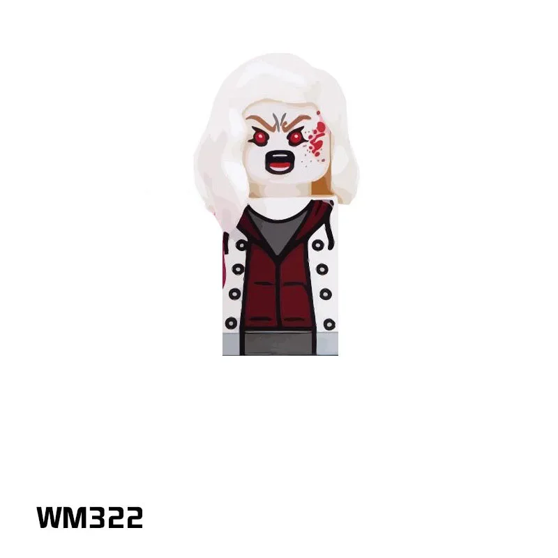 WM6075 WM6101 WM6102 Halloween Horror Movie Building Blocks The Shining ...