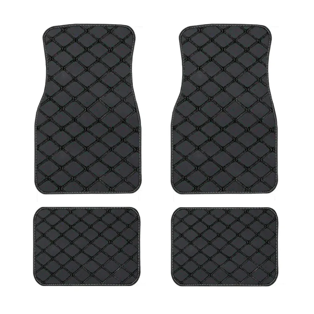 4 PCS Universal Style Car Floor Mat for Mercedes A-Class W168 W169 W176 ...