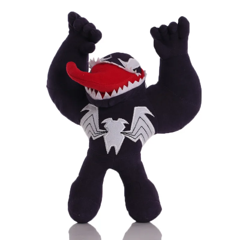 23cm-Marvel-Series-Anime-Spider-Man-Plush-Toy-Venom-Doll-Puppet ...
