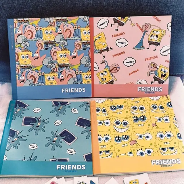Bob Esponja Calça Quadrada Notebook Patrick Star Ins Cartoon Linha ...