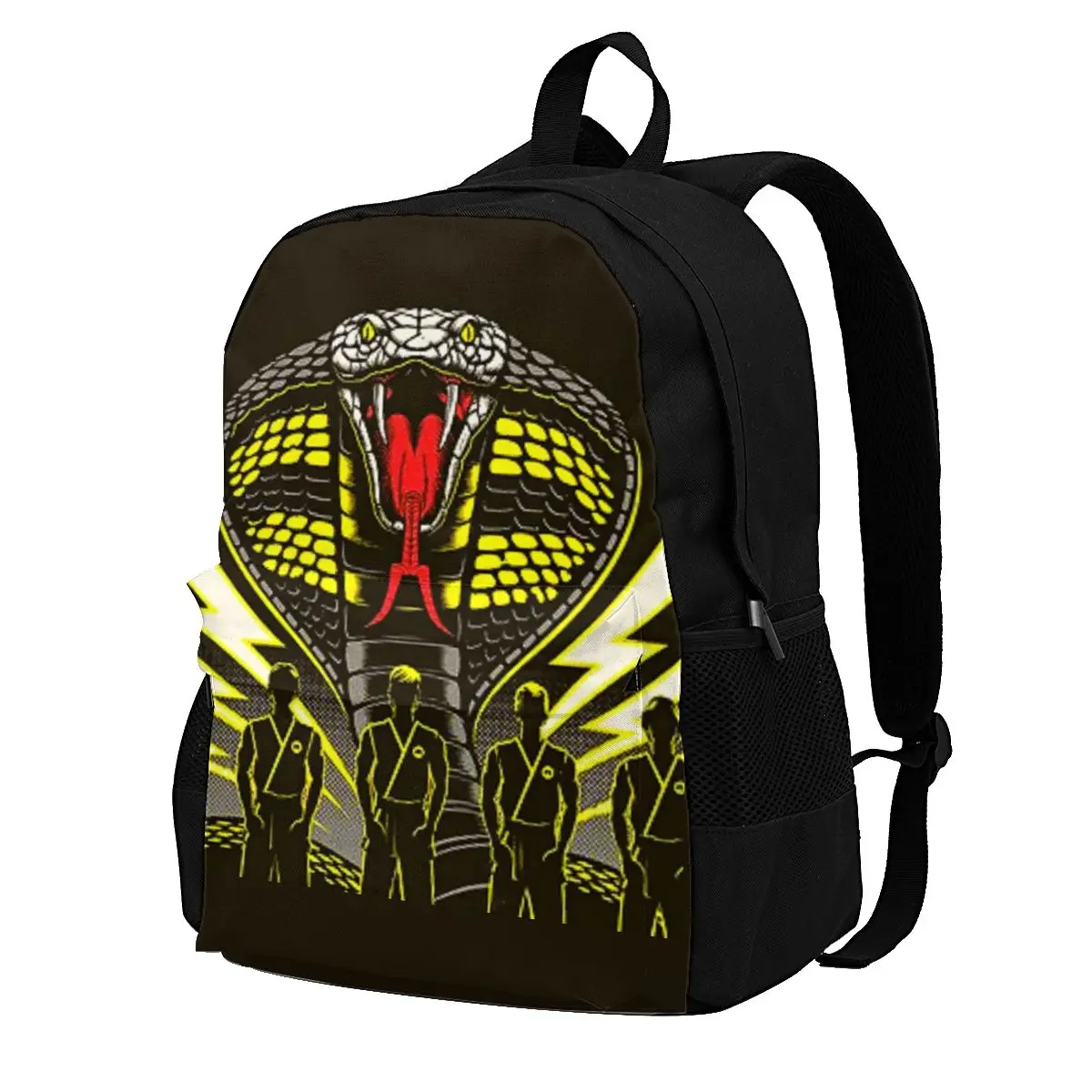 Cobra Kai Backpacks Film Print Fun Polyester Backpack Trekking Tourist ...