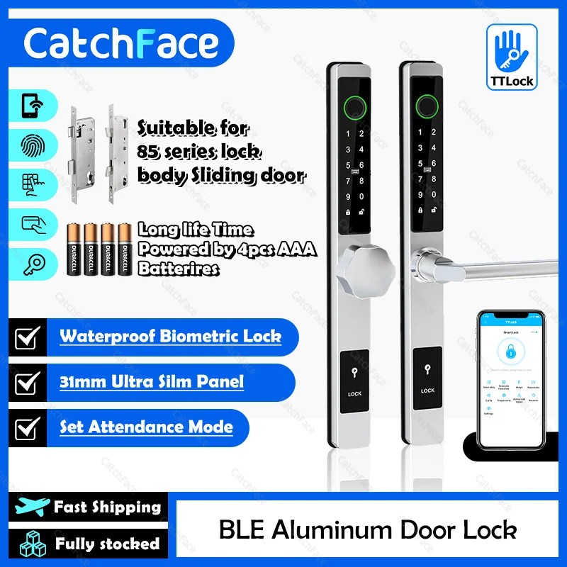 Waterproof-TTLock-Outdoor-Gate-Fingerprint-Bluetooth-APP-RFID-Code ...