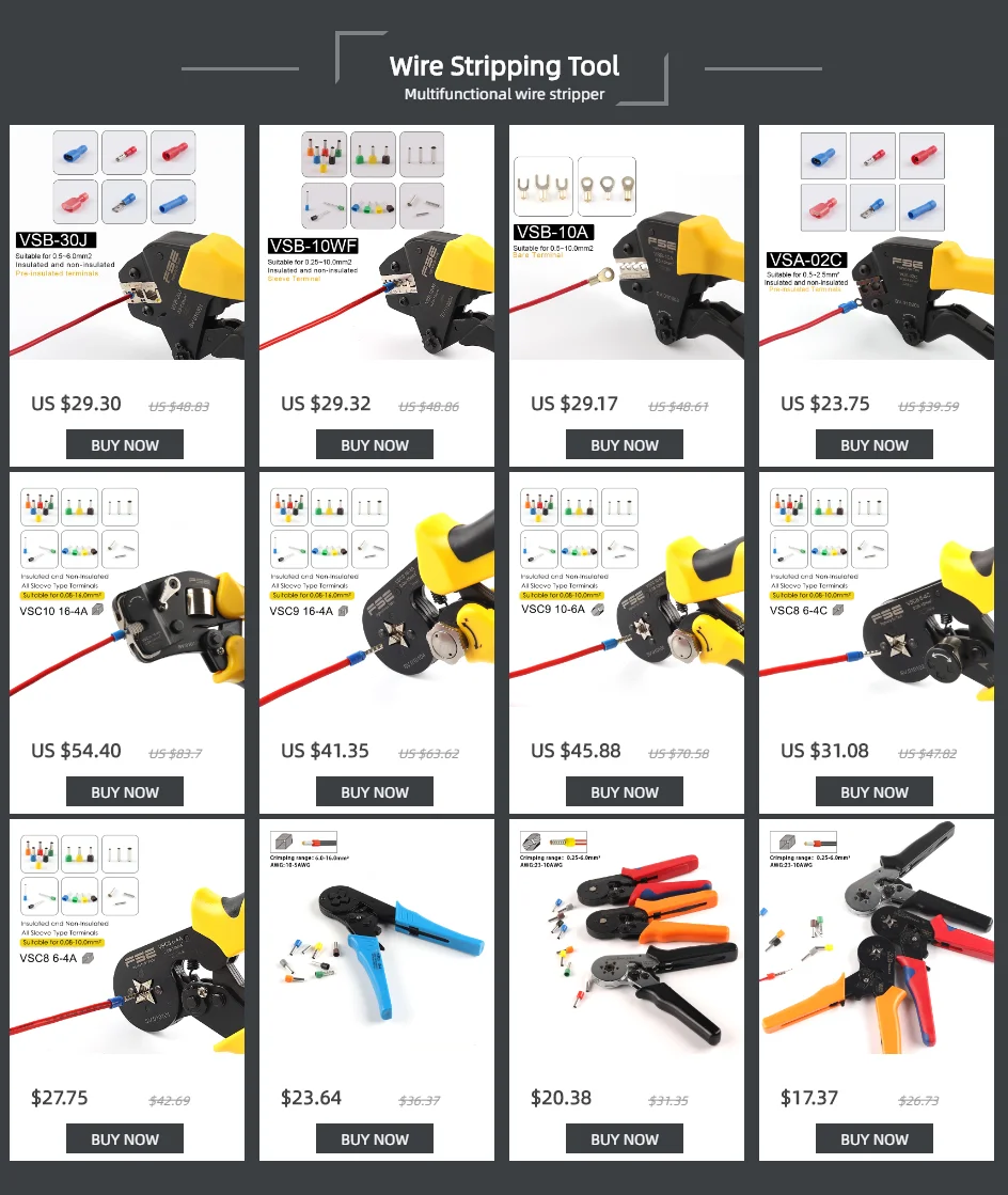 COSSE ELECTRIQUE,Orange-E0508--Bornier Isolé, Connecteur De Fil Fin, Terminateur Électrique À ...