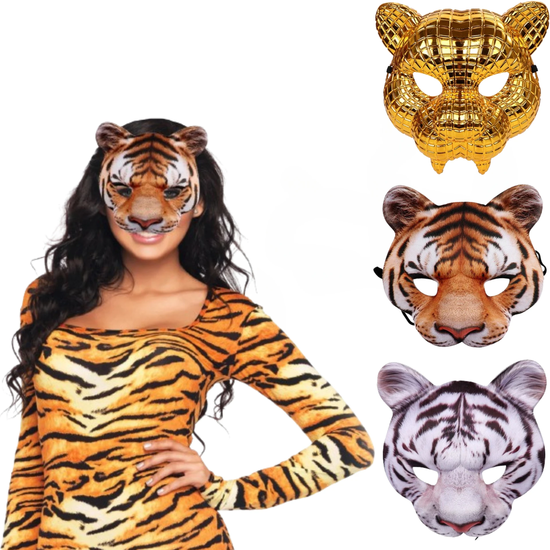 Halloween-Animal-mask-Cosplay-Tiger-Leopard-Stage-Show-Prop-Mask ...