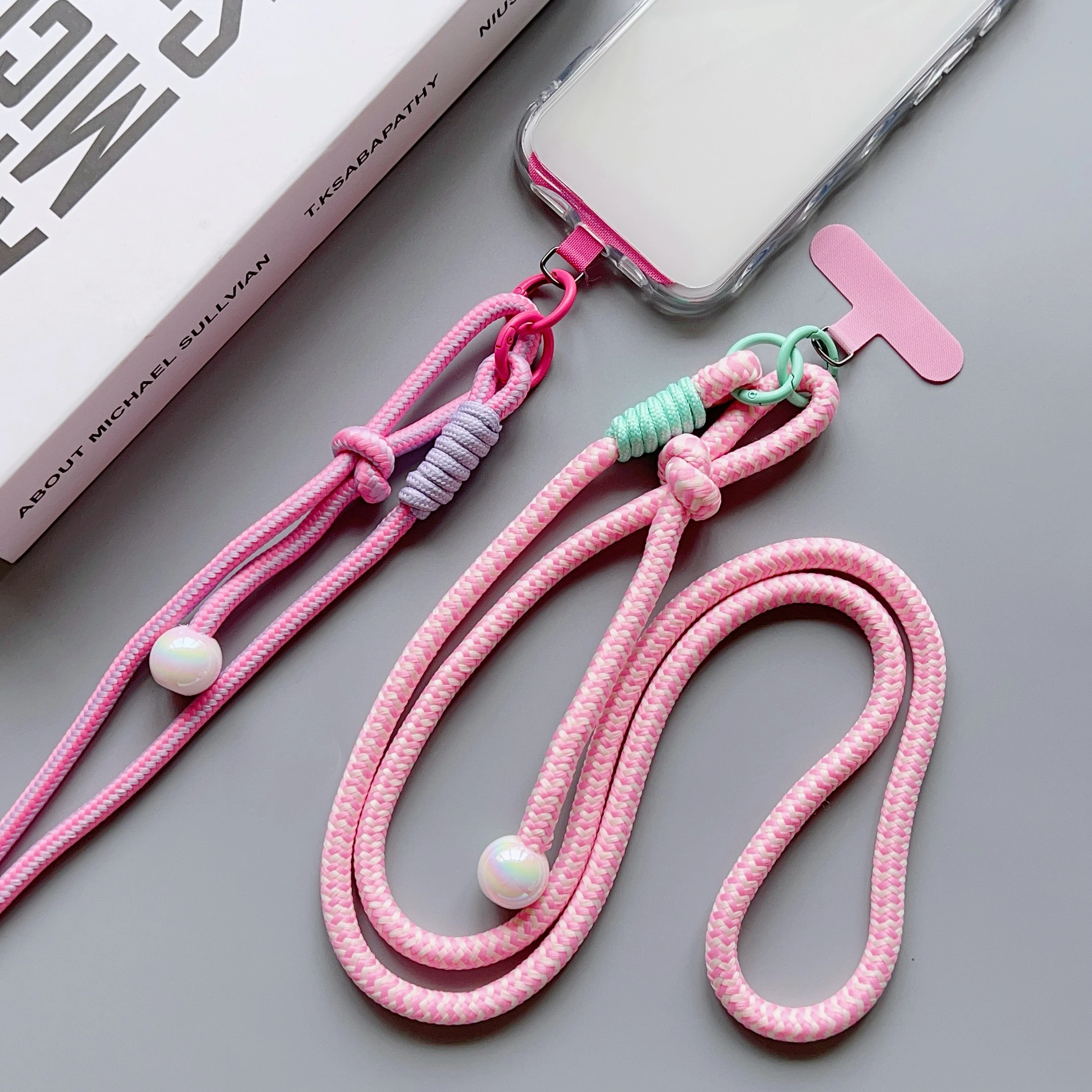 Simple Adjustable Mobile Phone Universal Lanyard Crossbody Rope Mobile ...