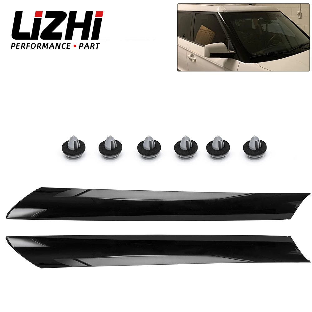 Moldura Exterior izquierda + derecha para coche, embellecedor de pilar ...