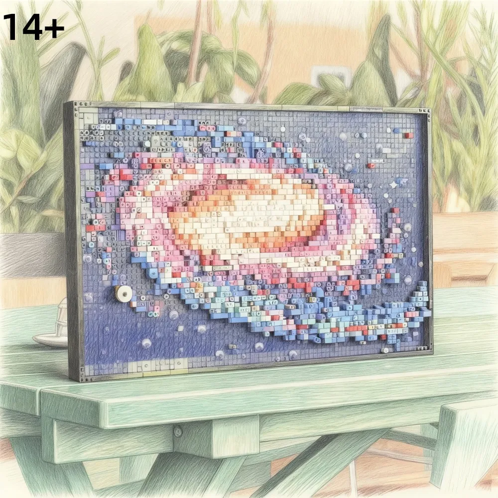 2026 New The Milky Way Galaxy 3D Art Mural Building Blocks Sets ...