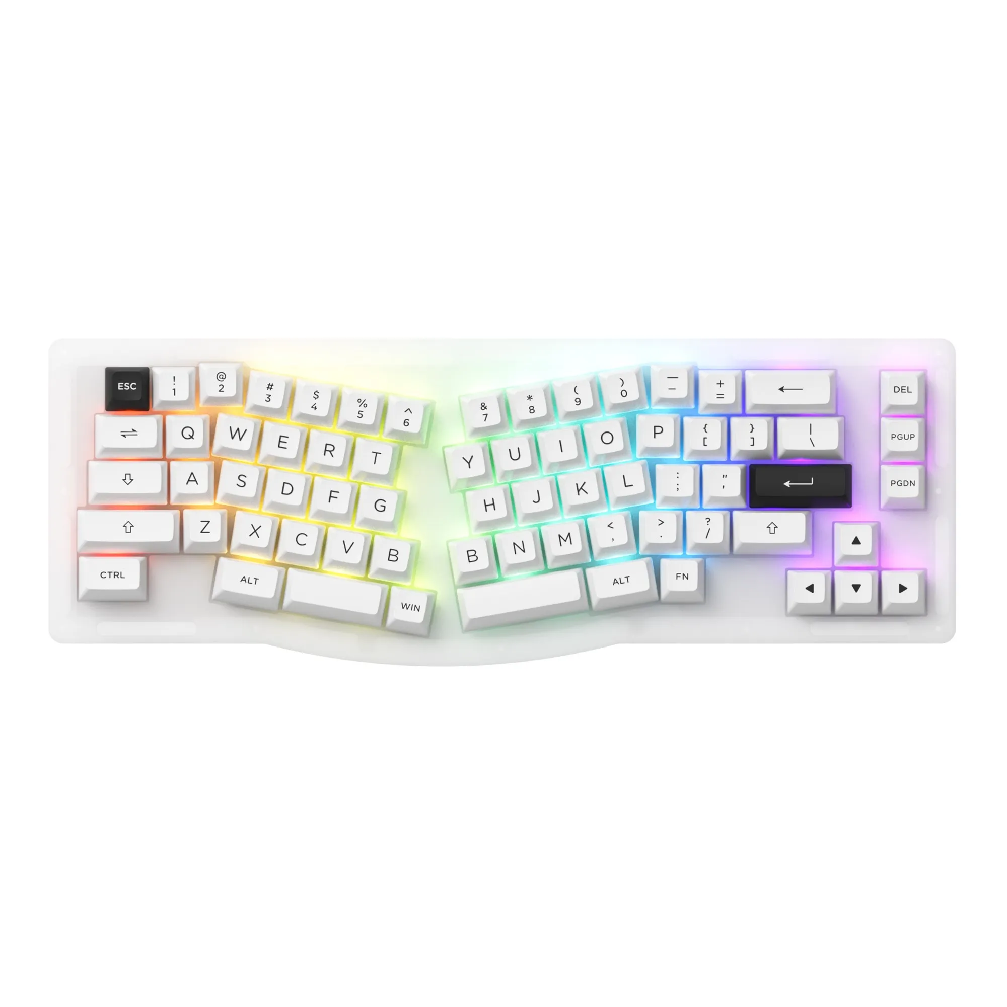 Akko Teclado mecánico ACR Pro Alice Plus 75 68 RGB, teclas de flecha ...