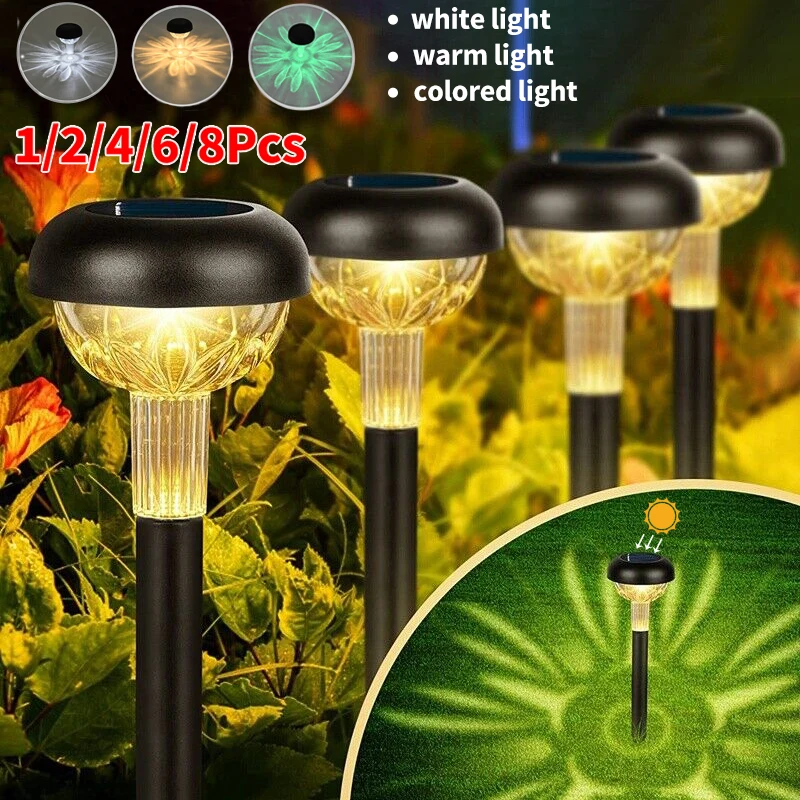 Led-Garden-Lights-Solar-Lawn-Lamps-Pathway-Light-Waterproof-Outdoor ...