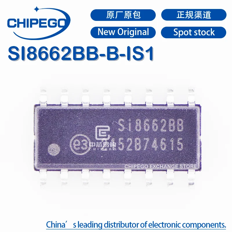 100% NEW SI8662BB-B-IS1 SI8662BB-B-IS1R SI8662BB SOIC-16 ORIGINAL IC ...