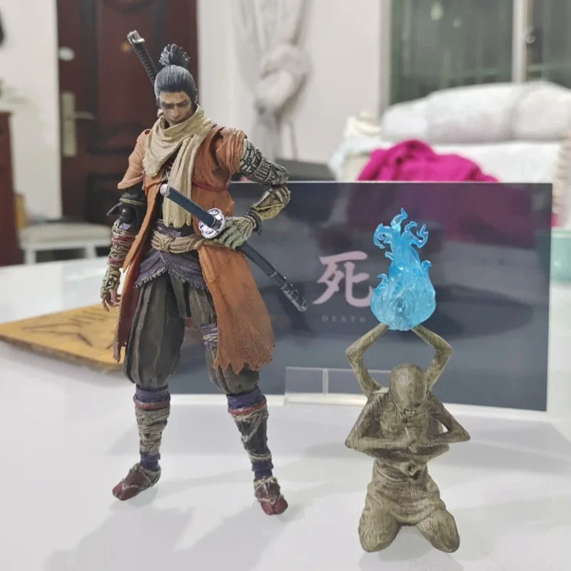 Figma-Japanese-Ninja-Samurai-Wolf-Modelo-boneca-articulada-presente-de ...