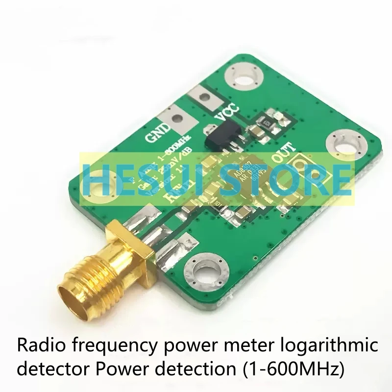 Rf power meter logarithmic detector Power detection (1-600MHz)