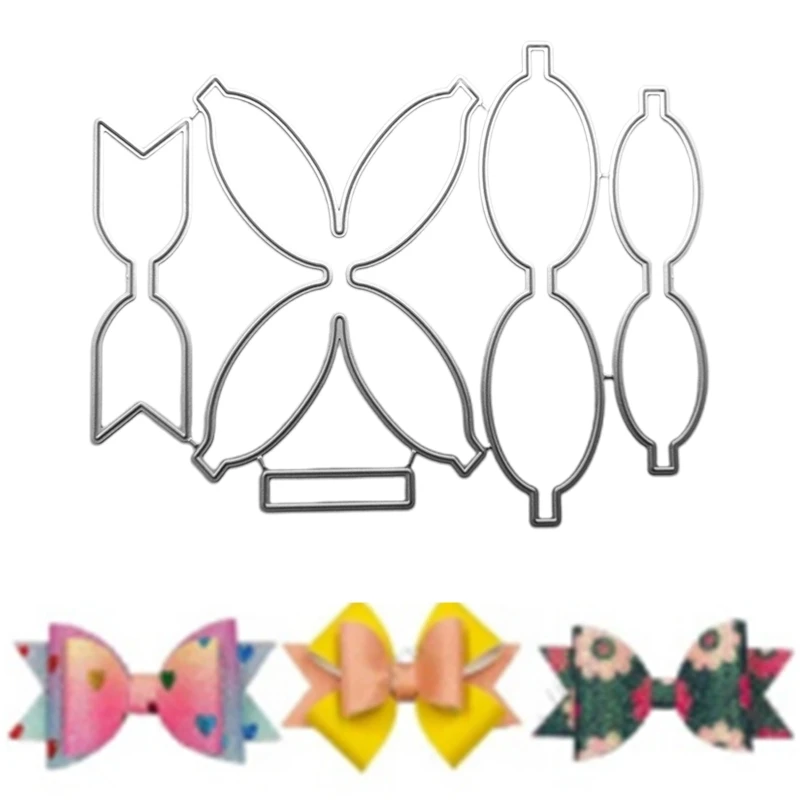 N58C-Hair-Bow-Cutting-Dies-Embossing-Die-Cuts-Template-for-DIY-Hair-Bow ...