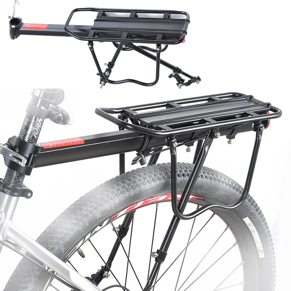 Bike-Cargo-Rack-Rear-Shelf-Aluminum-Alloy-Cycling-Bicycle-Back-Luggage ...