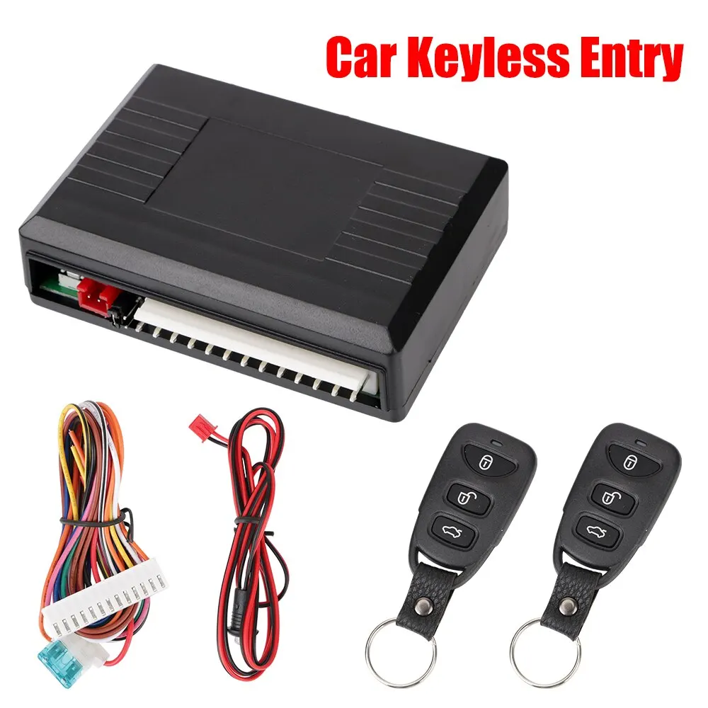 Car-Remote-Central-Door-Lock-Keyless-Control-Kit-Alarm-System-Remote ...